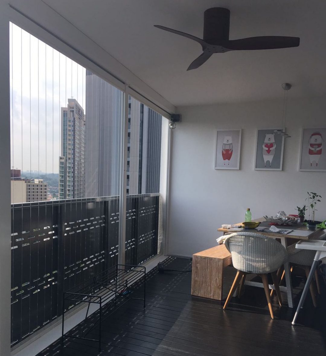 Zip Track Guided Blind Singapore | Stylish, Durable Outdoor Blinds ...